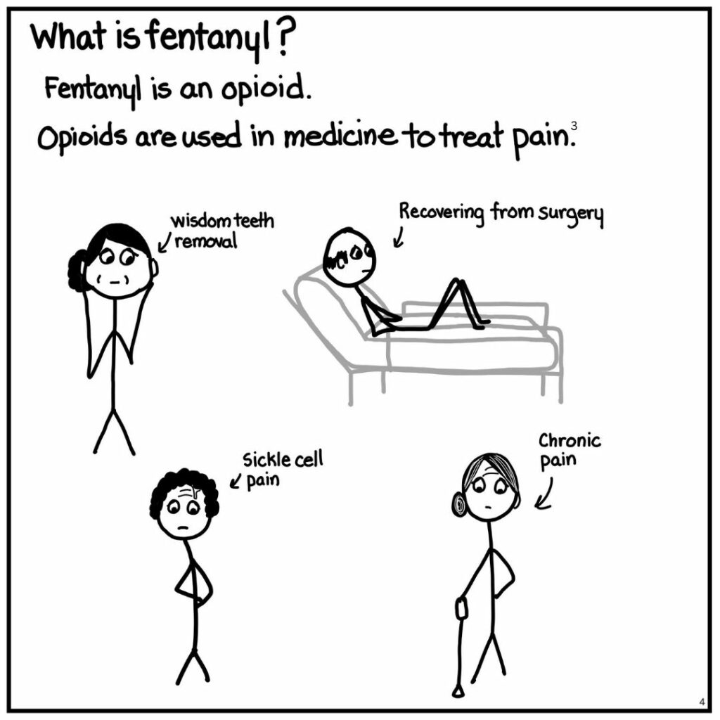 A comic reveals the terrifying truth about fentanyl