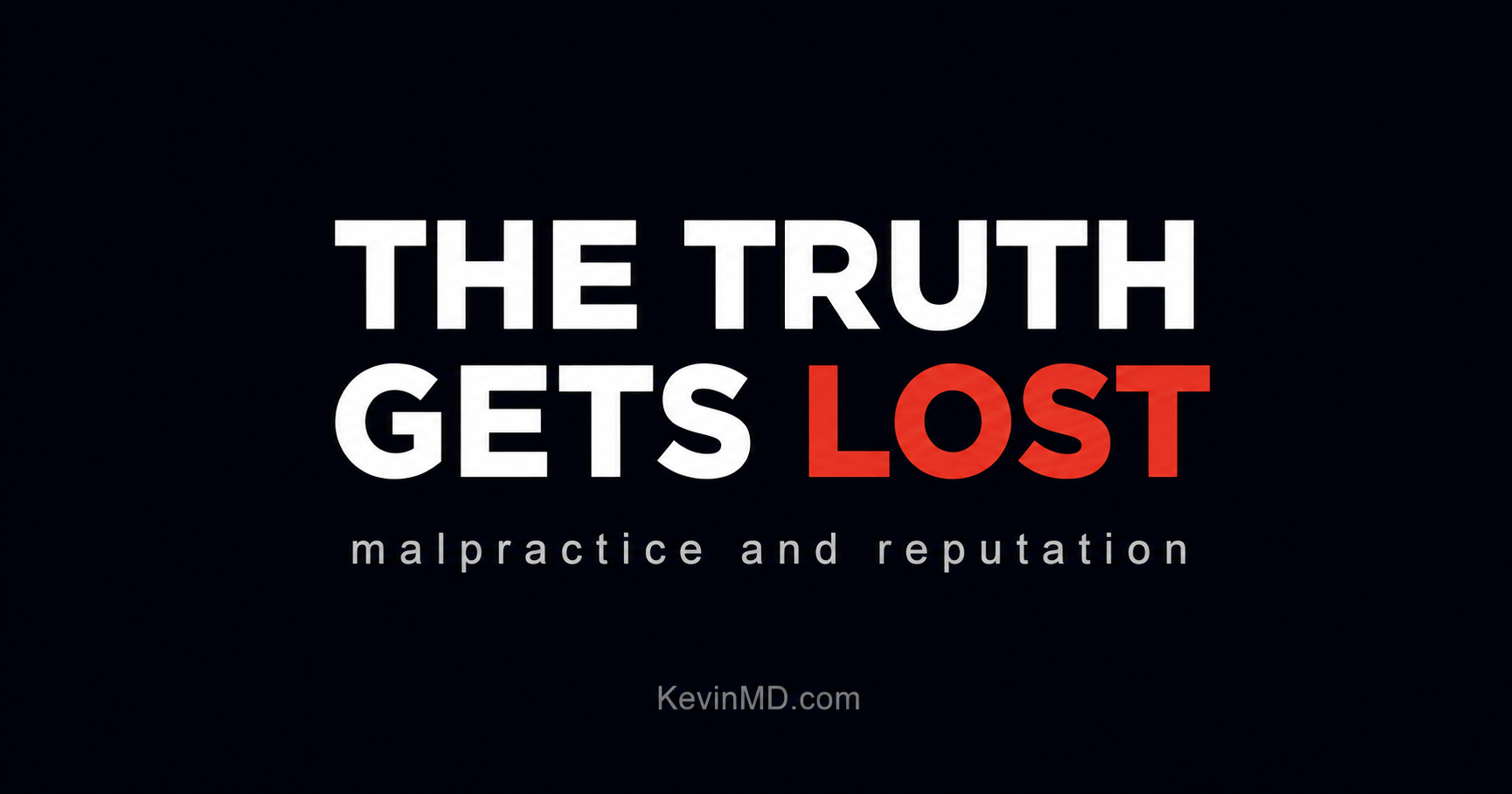 Why a malpractice lawsuit follows you after you win